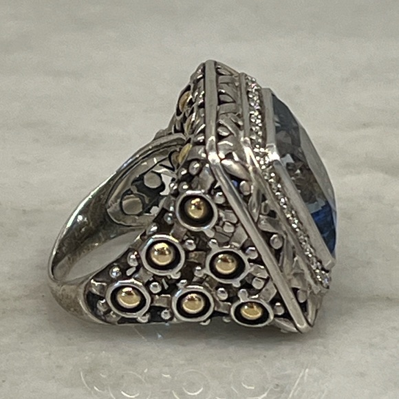 John Hardy | Jewelry | John Hardy Batu Sari Blue Topaz And Diamond ...